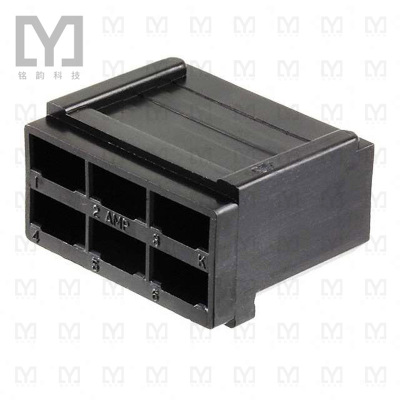 1-480281-0【CONN RCPT HSG 0.25 6POS BLACK】