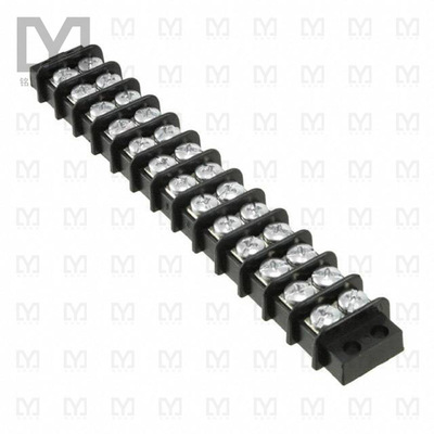 0387700113【CONN BARRIER STRP 13CIRC 0.375'】
