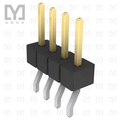 GBC04SBSN-M89【CONN HEADER SMD R/A 4POS 2.54MM】