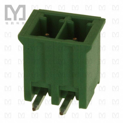 284512-2【TERM BLOCK HDR 2POS 90DEG 3.5MM】