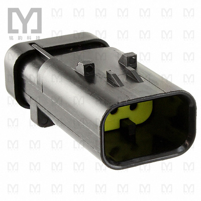 776430-3【CONN CAP ASSY 3POS 14-18AWG YEL】