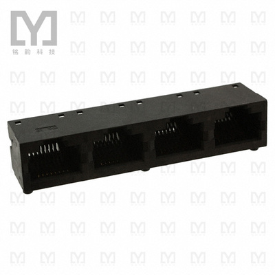 RJSSE-5080-04【CONN MOD JACK 8P8C R/A UNSHLD】