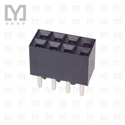 5-534998-4【CONN RCPT 8POS 0.1 GOLD PCB】