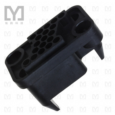 208210-2【CONN RCPT HSG DRAWER 19POS BLK】