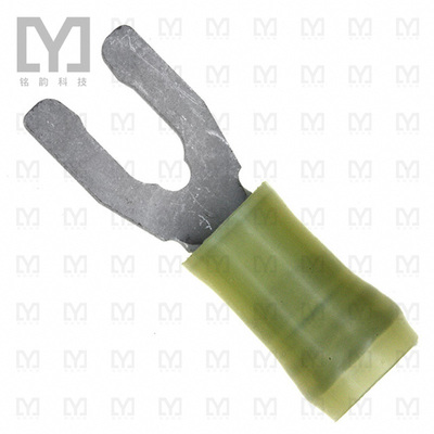 52431-1【CONN SPADE TERM 10-12AWG #8 YEL】