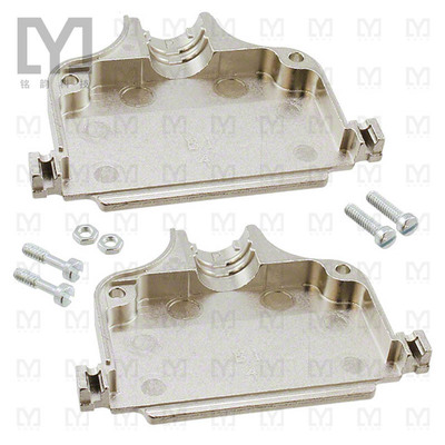 2-5745174-7【CONN BACKSHELL 37POS 180DEG SHLD】