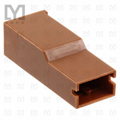 154719-9【CONN RCPT HSG 0.25 1POS BROWN】