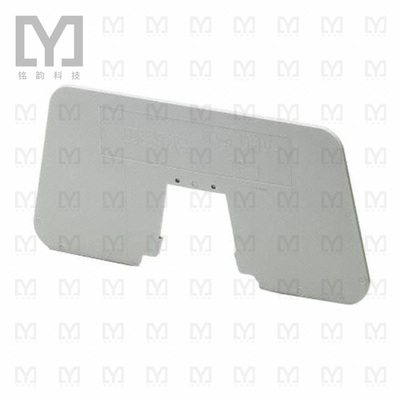 2130402【CONN TERM BLK SEPARATOR RAIL GRY】
