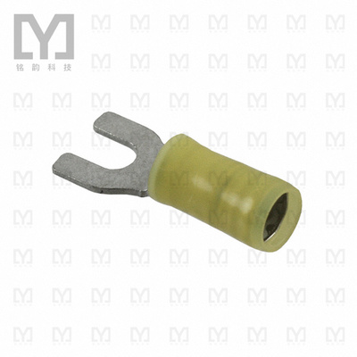 32588【CONN SPADE TERM 10-12AWG #8 YEL】