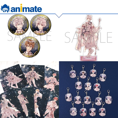 【现货】IDOLiSH7 原作版 9th Anniversary 文件夹立牌挂件周边