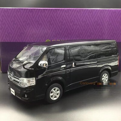 【现货】京商武士 1:18 丰田 Toyota 海狮 Hiace 右肽 树脂车模型