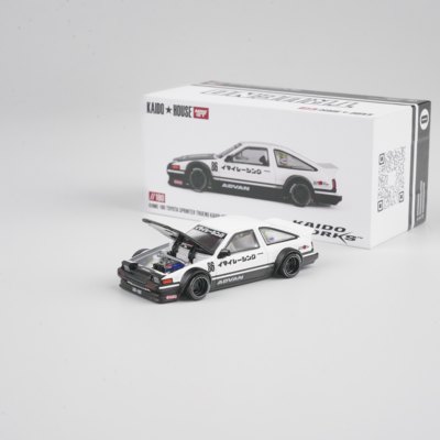 KH + MINIGT 合作推出 丰田 AE86 Sprinter Trueno 合金车模型