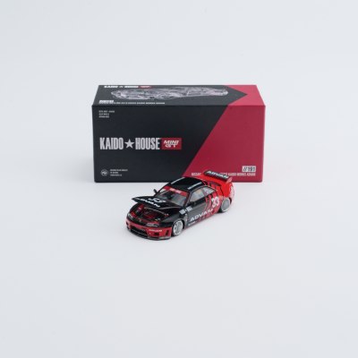 KH + MINIGT 日产天际线 GT-R R33 ADVAN 中国限量 合金车模型