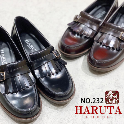 日本流苏英伦风牛皮乐福鞋包邮