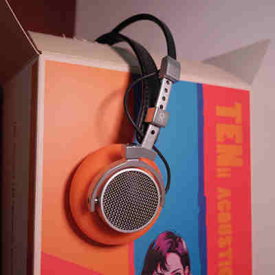 拾贰声研复古小头戴HIFI耳机