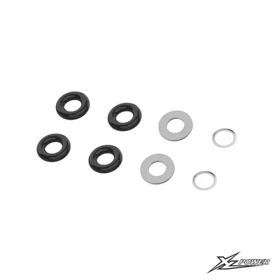 小罗模型 XLPower Stratos200 横轴胶圈70度 直升机配件 XL20H180