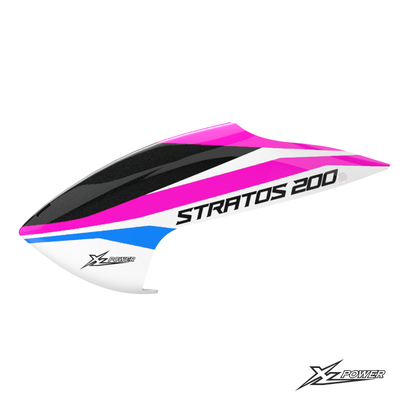 小罗模型 XLPower Stratos200 头罩 直升机配件XL20C040