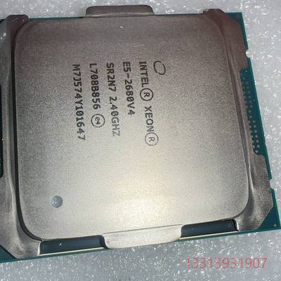 Intel 至强E5-2680V4 CPU 支持2011议价 维修！！！