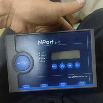 摩莎 MOXA NPort5410 4口RS232 串口服务议价也可维修