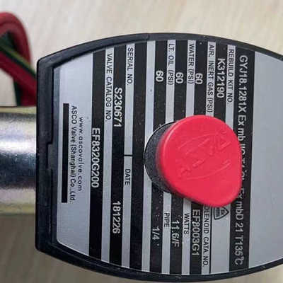 ASCO电磁阀EF8320G200议价也可维修