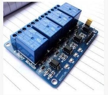 PC817 4-Channel 5V Relay Module Optocoupler Extension Board