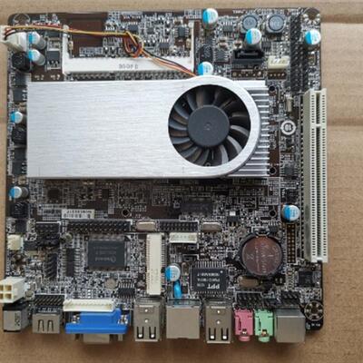 K-TD2550G-M2 主板 D2550 工控机 POS机 排队机 MSATA LVDS 12V