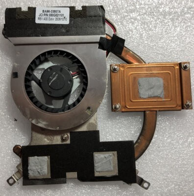 三星NP-X460 BA96-03807A KDB0505HA-8E68散热器片架导热铜管风扇