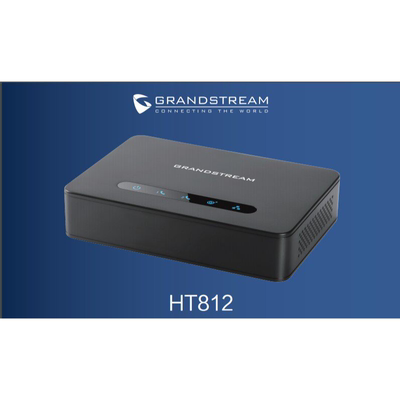 Grandstream潮流SIP语音网关HT812/813/814/818FXS IP转模拟网关