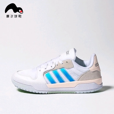 Adidas/阿迪达斯 ADIDAS ENTRAP W 白镭射女子板鞋FX3448
