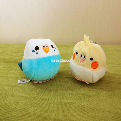 小鸟公仔毛绒玩具挂件硬币包