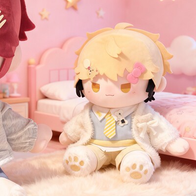 夏斐vein40CM时光代理人坐姿棉花娃娃可爱玩偶衣服属性公仔礼物