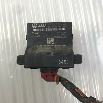 适用奥迪A3CAAR8途观尚酷斯柯达昊锐明锐网关电脑1K0907530S编程