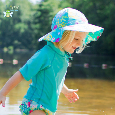 美国iplay婴儿春夏男女防晒帽