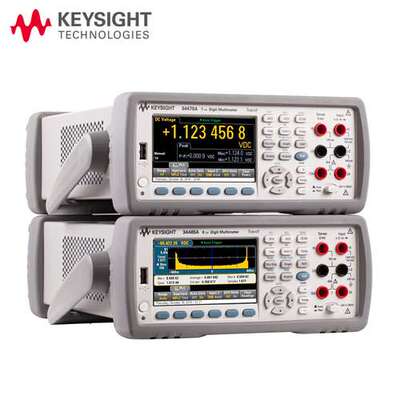是德台式万用表3446六位半数字万用表34460A高精度表34461A