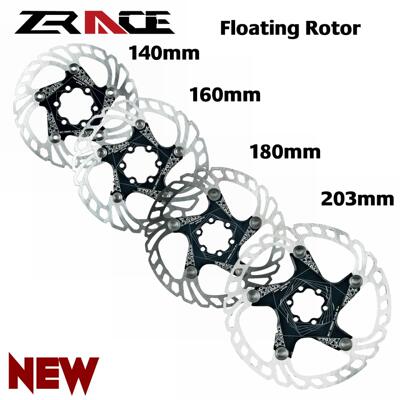 ZRACE 山地车散热浮动碟片140mm 160mm 180mm 203mm 六钉碟片