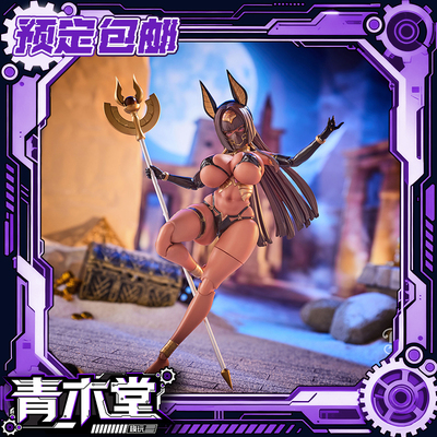 预定定金 BISHOUCRAFT 异世界绘卷埃及女神1/12成品模型机娘0918