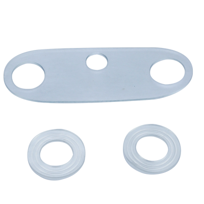 冷热水龙头配件 底座垫片 双孔面盆龙头密封胶垫 O形圈 橡胶垫片