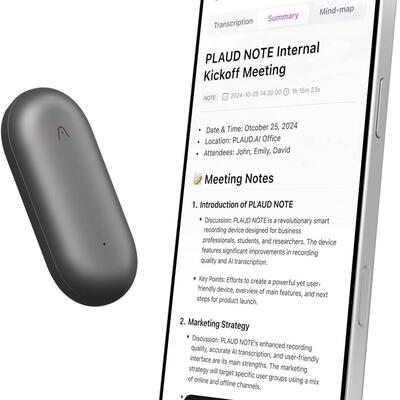代购PLAUD NotePin 录音机64GB 内存Voice Recorder