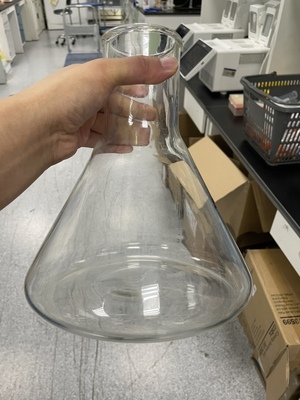 悬浮细胞培养瓶三角瓶震荡摇瓶 2800ml挡板培养瓶 锥刺冯巴赫瓶