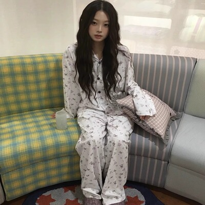 coyseio卡通印花睡衣女家居服