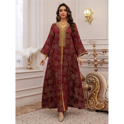 Women Dress Turkey Morocco   Kafan Pary Dubai Elbise  Long R