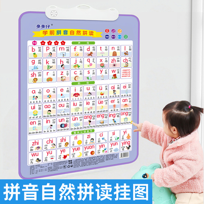 可自由双拼和三拼的挂图