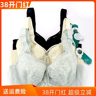 诗婷内衣薄款聚拢大胸显小文胸