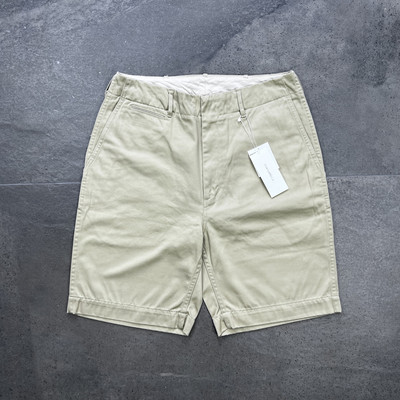现货nanamica Chino Shorts 经典定番纯色斜纹棉休闲短裤SUDS400
