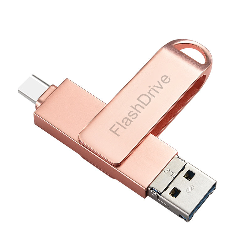 typec手机u盘64g电脑两用安卓双头OTG高速UBS3.0正品∪盘双接口typecu盘外置内存双用优盘可插适用华为小米_虎窝淘