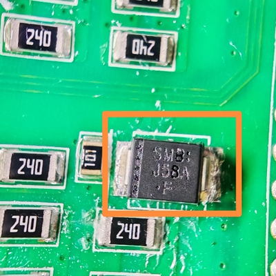 NG SMBJ58A  汽车电脑板瞬态保护二极管 全新
