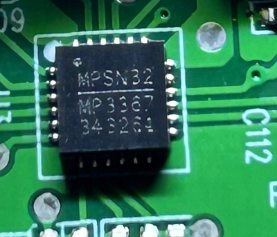 MP3367 适用吉利几何A仪表黑屏易损芯片汽车电脑板常用驱动芯片