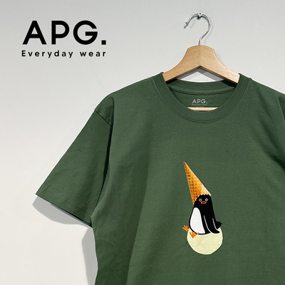 adlib 纯棉t恤男2024新款潮牌APG高端半袖男女夏季潮流爆款TE0153