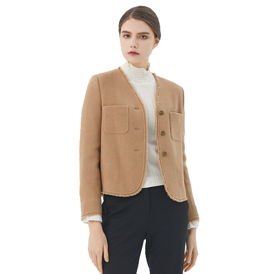 海兰丝小香风气质减龄上衣