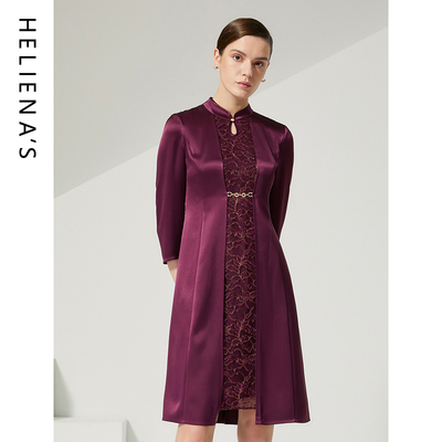 海兰丝国风气质连衣裙